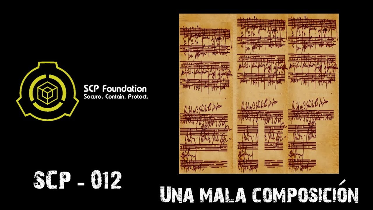 SCP-012 - Una Mala Composición [Rainer] - YouTube