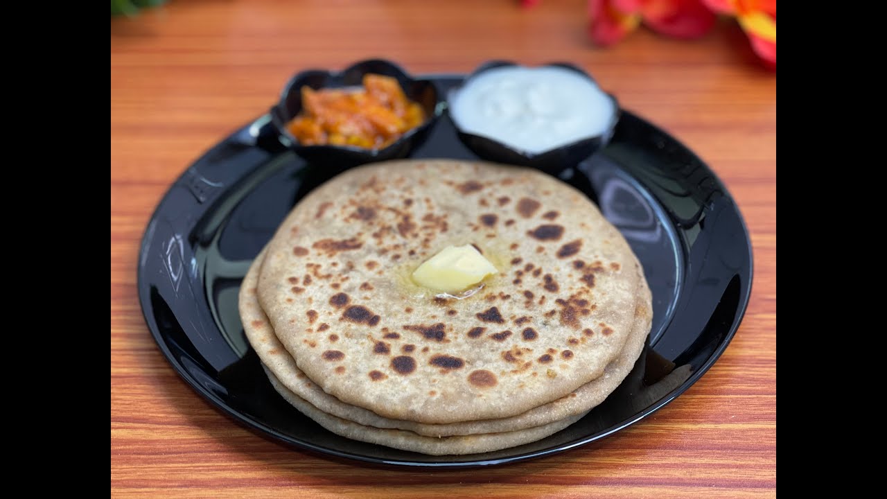 Soya Chunks Paratha@RecipesFromNisha - YouTube