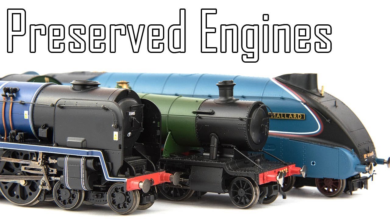 A Day With Preserved Steam Locomotives - YouTube