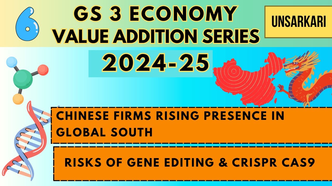 UPSC GS 3 Economy Value Addition Series | The Economist |Part 6 #upsc #mains - YouTube