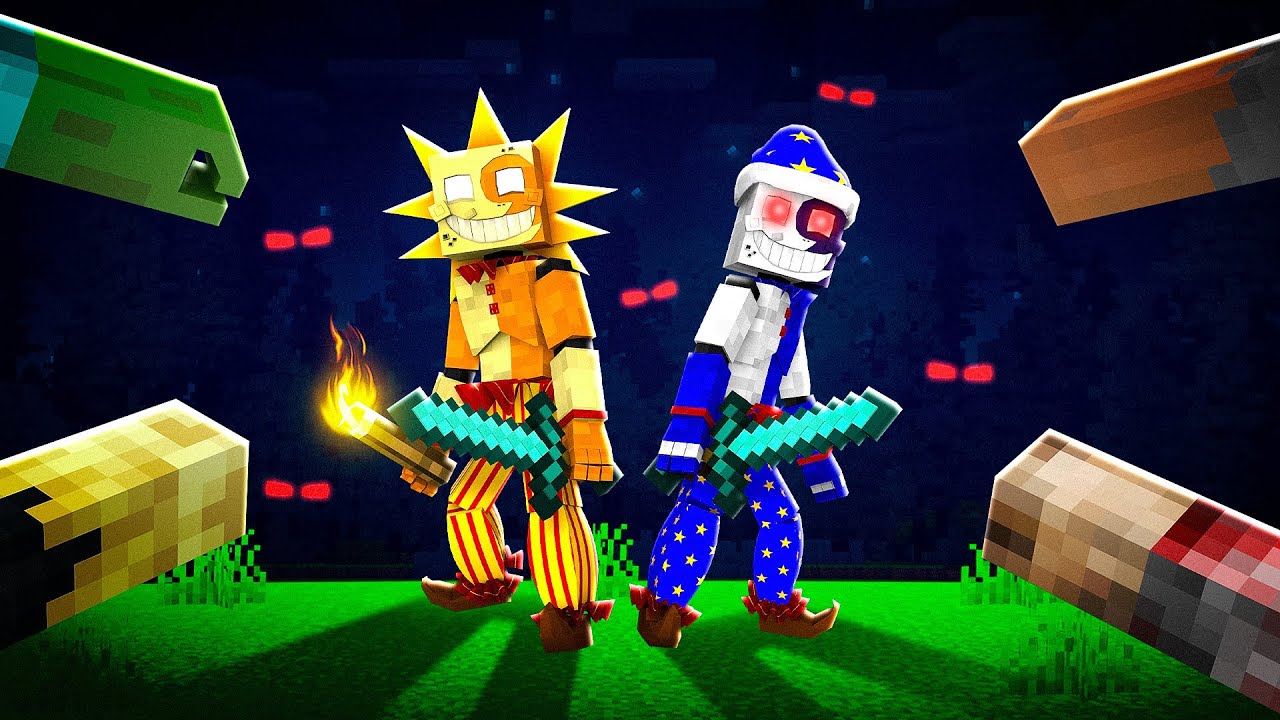 Sun and Moon VS The Minecraft HORROR Update - YouTube