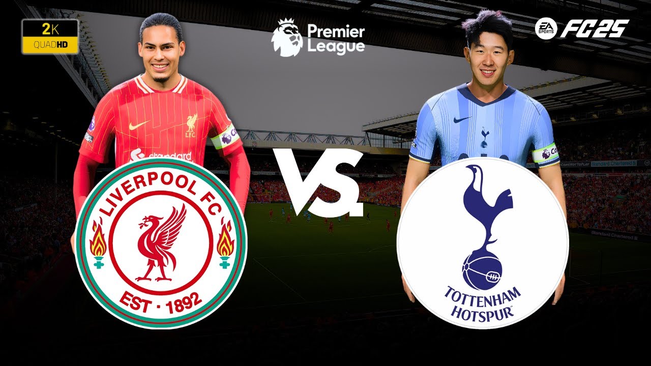 FC25 | Liverpool Vs Tottenham Hotspur | Premier League | 2K 60fps - YouTube