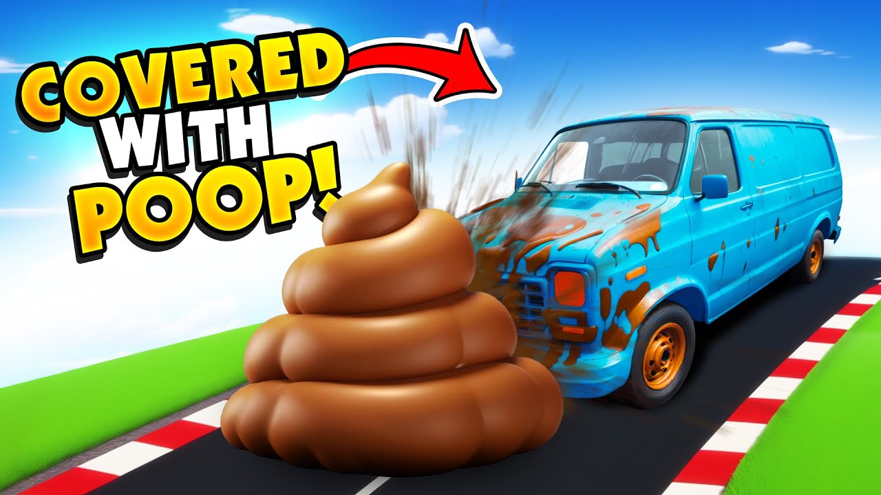 CAR Is Covered in POOP! - Escape Simulator - YouTube