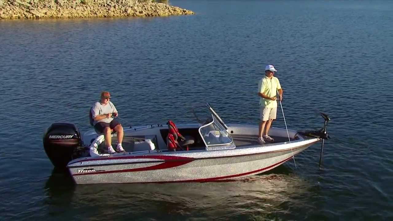 Triton Boats Fishunter Series Fishing Features - YouTube