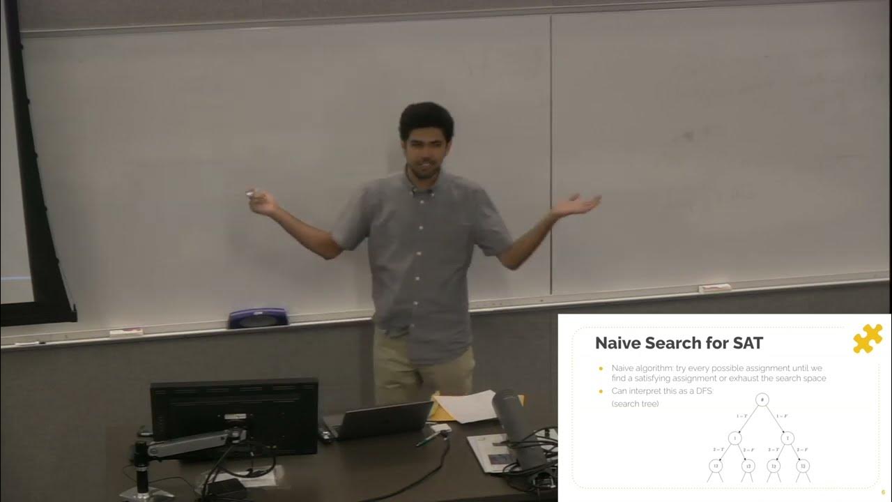 CIS1921 - Lecture 3 - Algorithms for SAT - YouTube