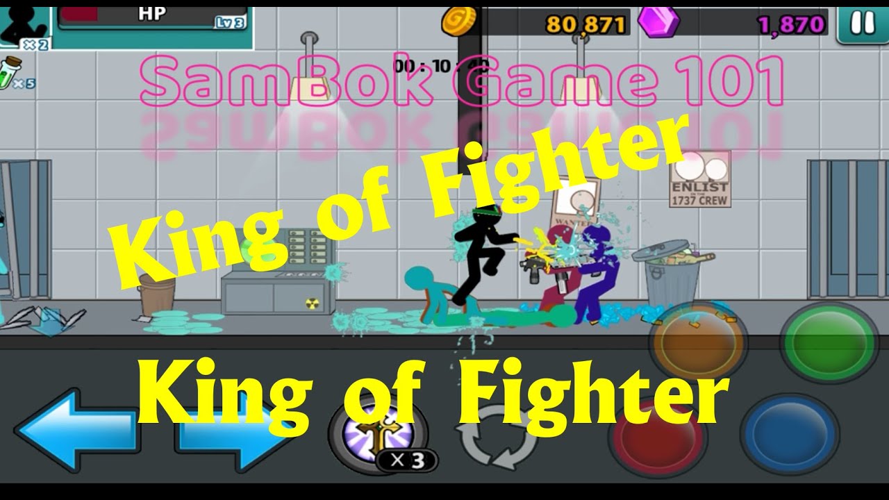 SamBok Game 101 // SamBok // Game101 // Anger of Stick 5 Level 9-Ep08 ...