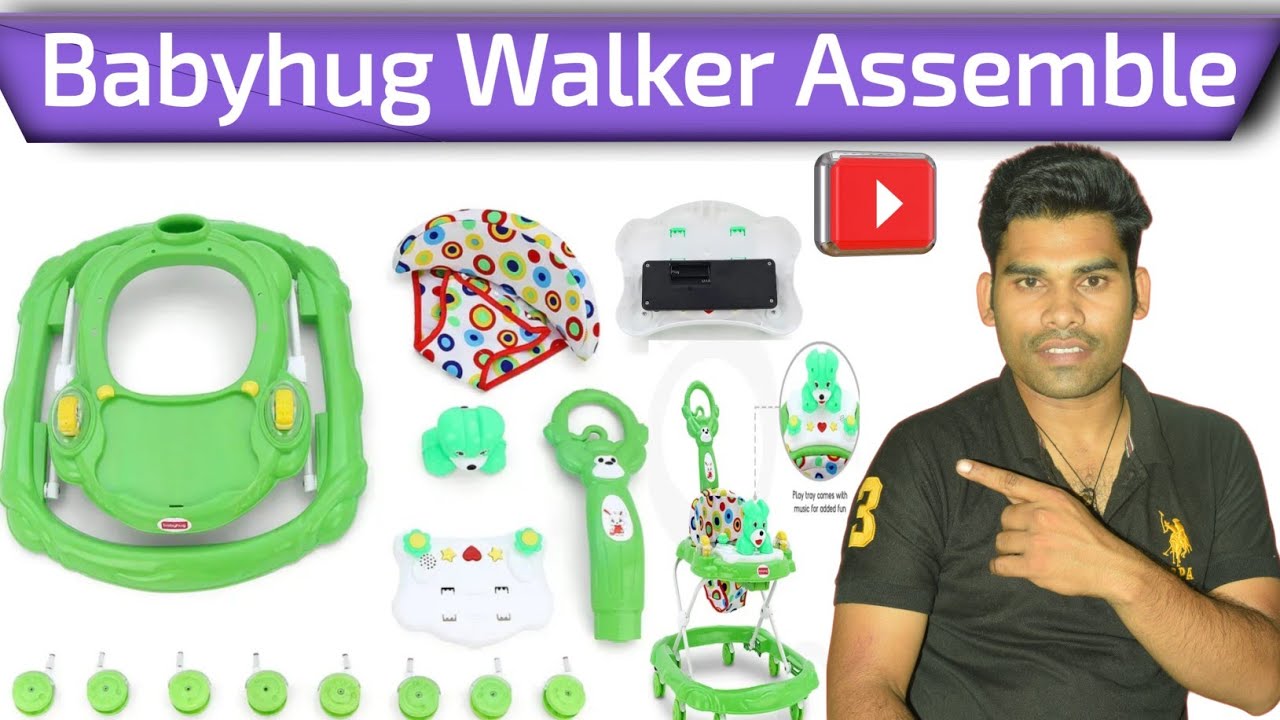 Babyhug Walker Assemble With Music Function|Babyhug Walker ke kya ...