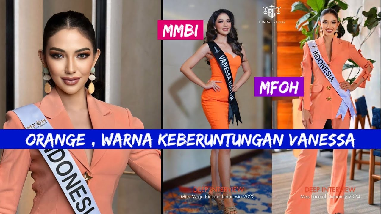 ORANGE FRESH MENYEGARKAN..Outfit Vanessa Hatter untuk Sesi Deep ...