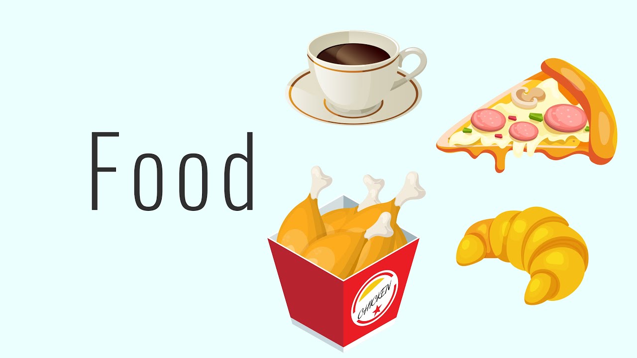 Food - Basic English Vocabulary - YouTube