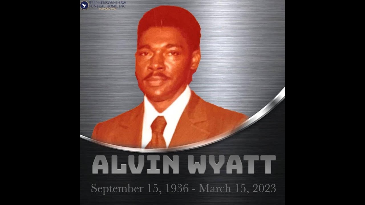 Mr. Alvin Wyatt's Tribute 2023 - YouTube