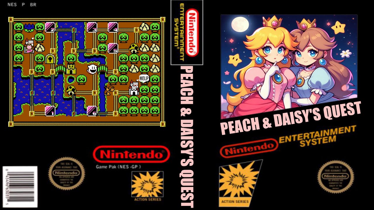 [NES Hack] Peach & Daisy In The Ultimate Quest (SMB3 Hack) - YouTube