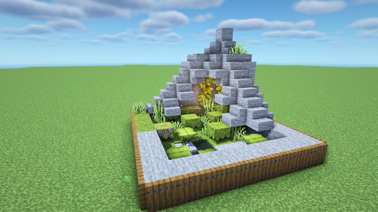 Mini Lush Cave Minecraft Biome - YouTube