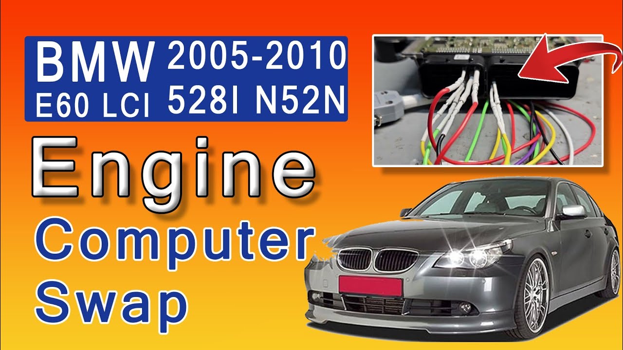 BMW E60 LCi 2005-2010 528i N52NEngine Computer Swap - YouTube