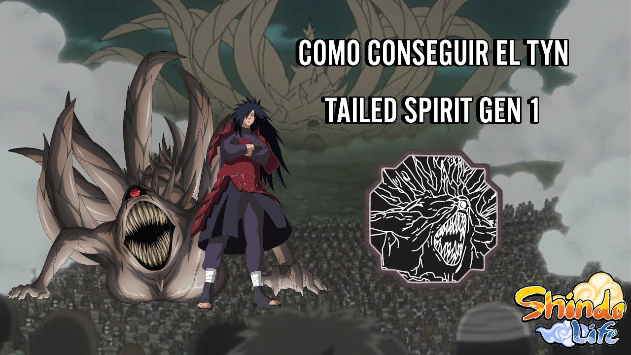 COMO CONSEGUIR AL TYN TAILED SPIRIT GEN 1 || Shindo Life || LMZ Games ...
