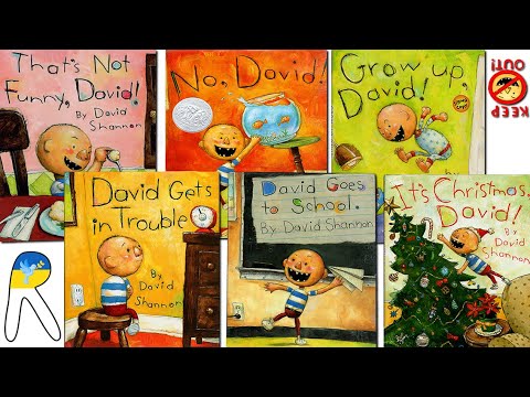 22 min 5 Books of David's adventures - Animated Read Aloud Books