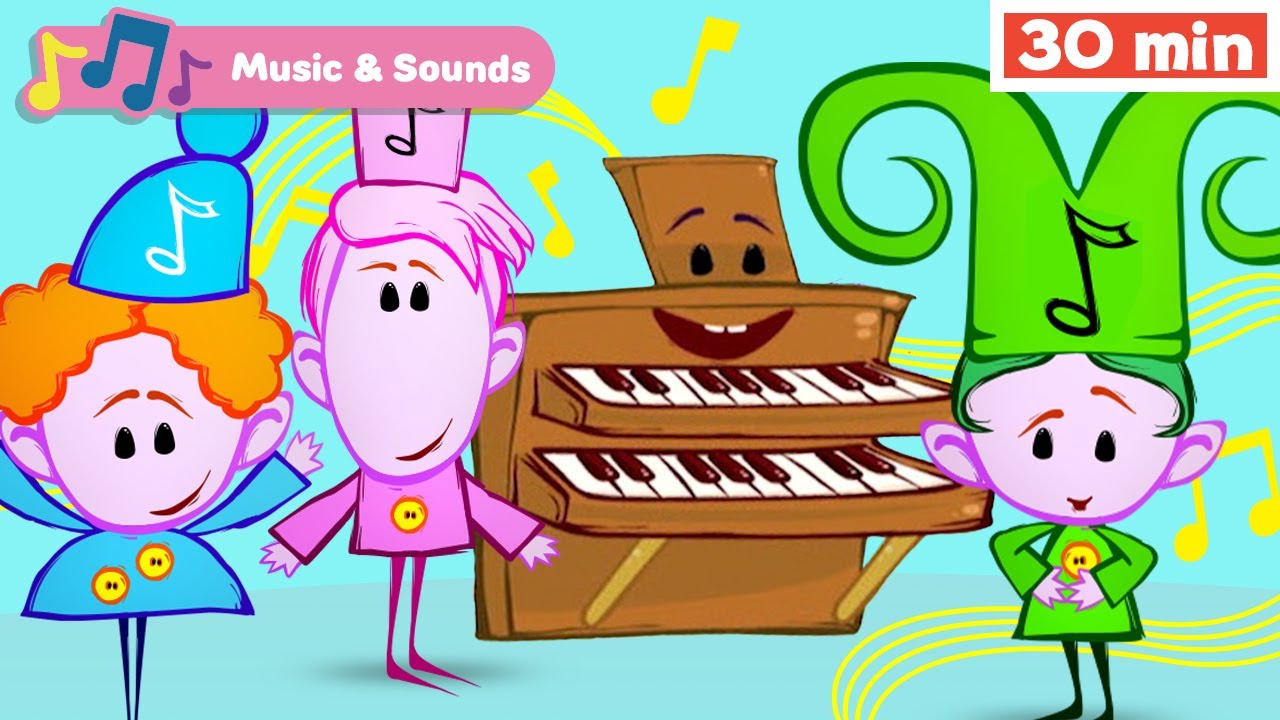 The Notekins | Learn Musical Instruments for Kids | Early Learning ...