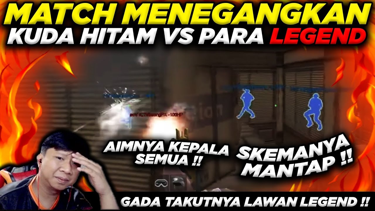 MATCH MENEGANGKAN !! KUDA HITAM GA ADA TAKUTNYA LAWAN LEGEND !! - POINT BLANK INDONESIA - YouTube