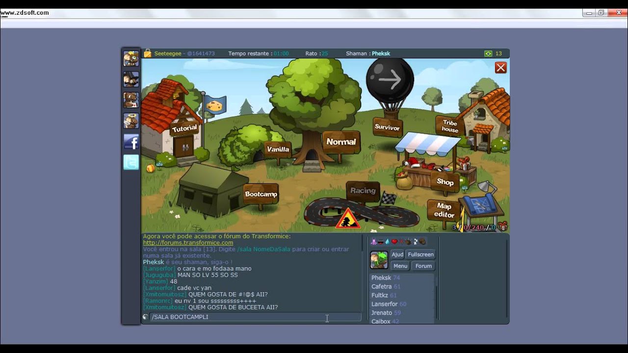 como baixa e uzar fly hack transformice (NAO FUNCIONA MAIS :( - YouTube