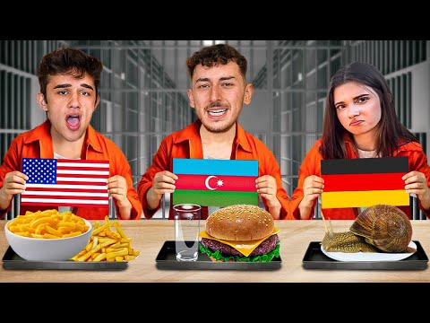 YABANCI ÜLKELERİN HAPİSHANE YEMEKLERİNİ DENEDİK!   @AhmetCanDündar @siladundar1