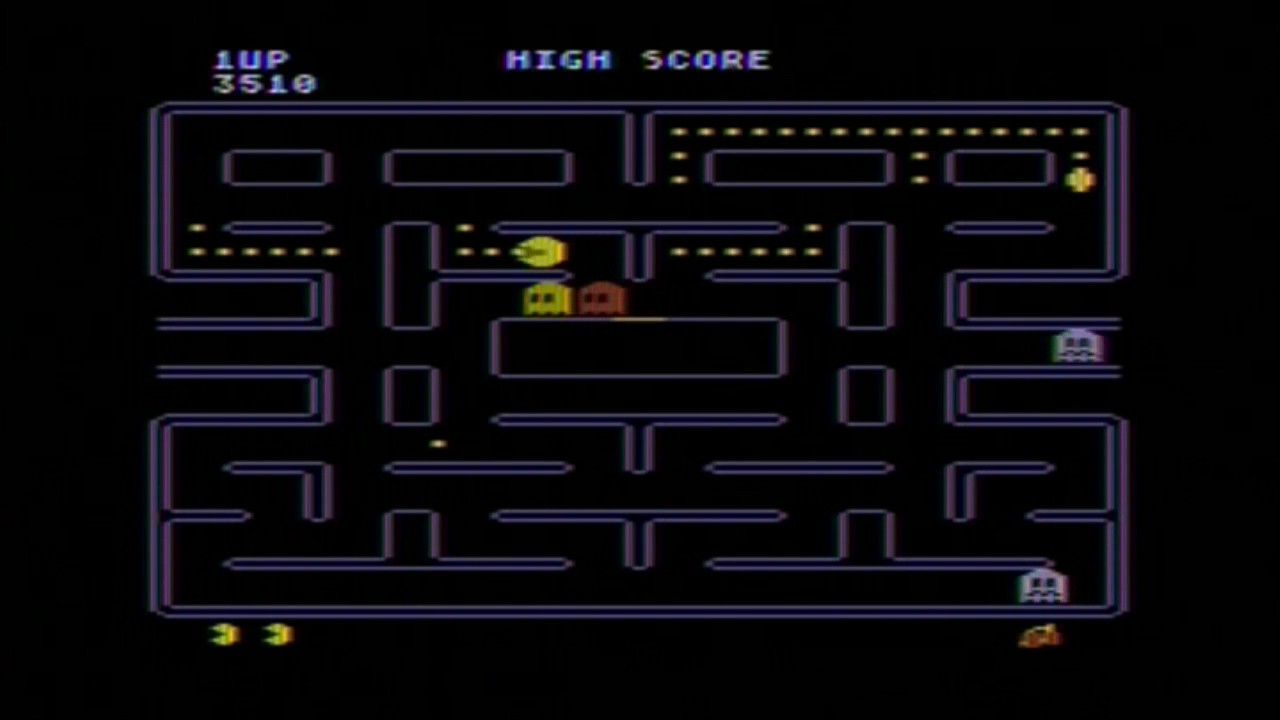 Pac-Man Atari XE Home Computer - YouTube