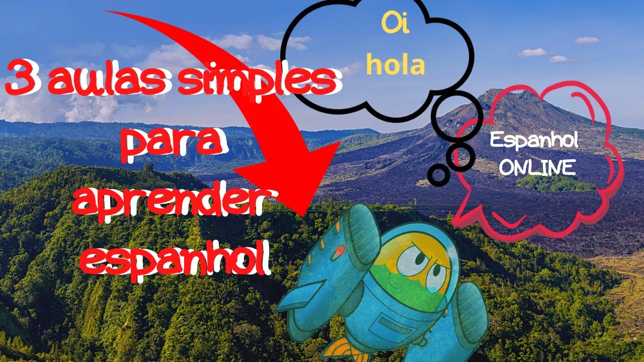 Melhor curso de espanhol ONLINE GRATUITO para crianças(terceira Aula ...