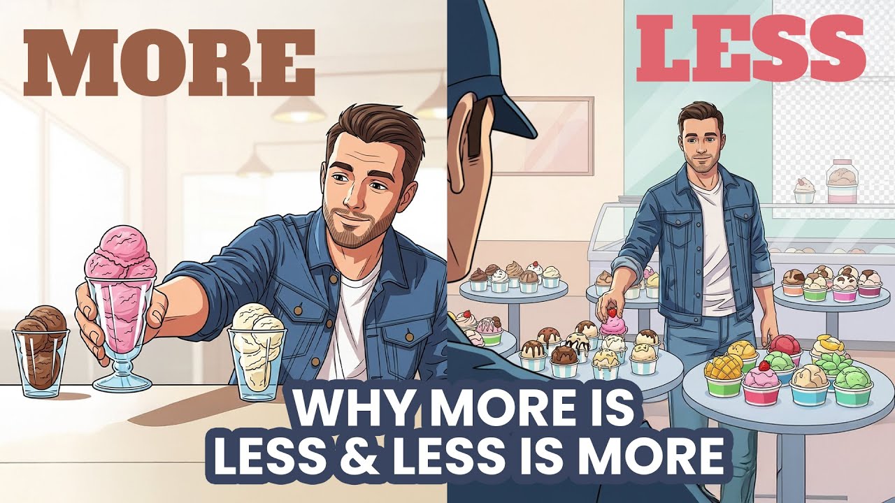 Why More Is Less & Less Is More - YouTube