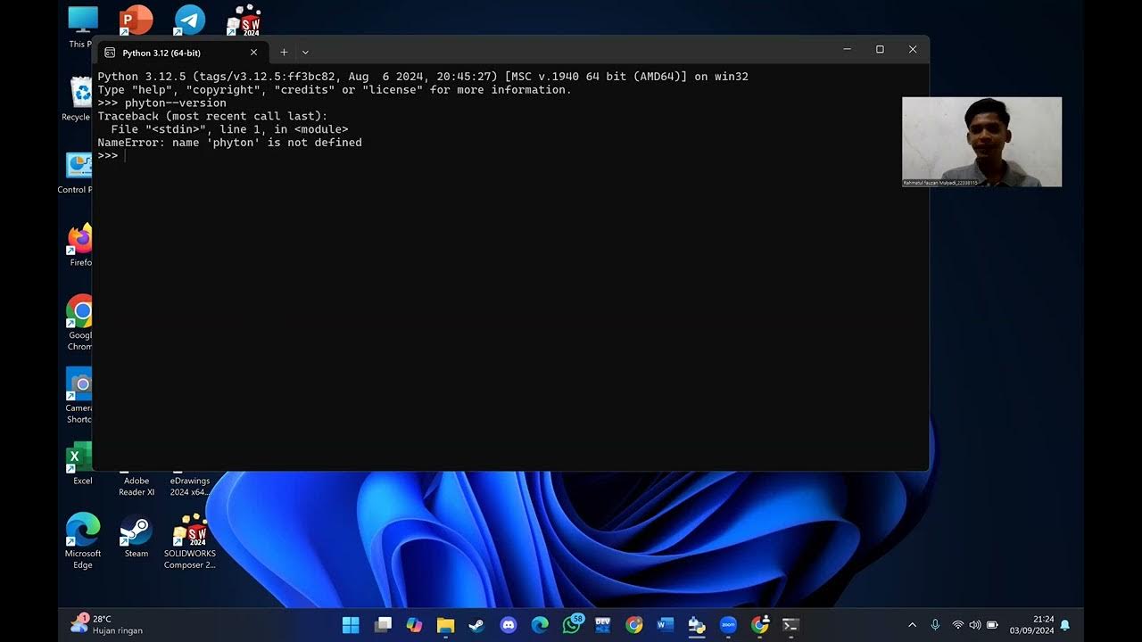 Tutorial instalasi program phyton dan vs code - YouTube