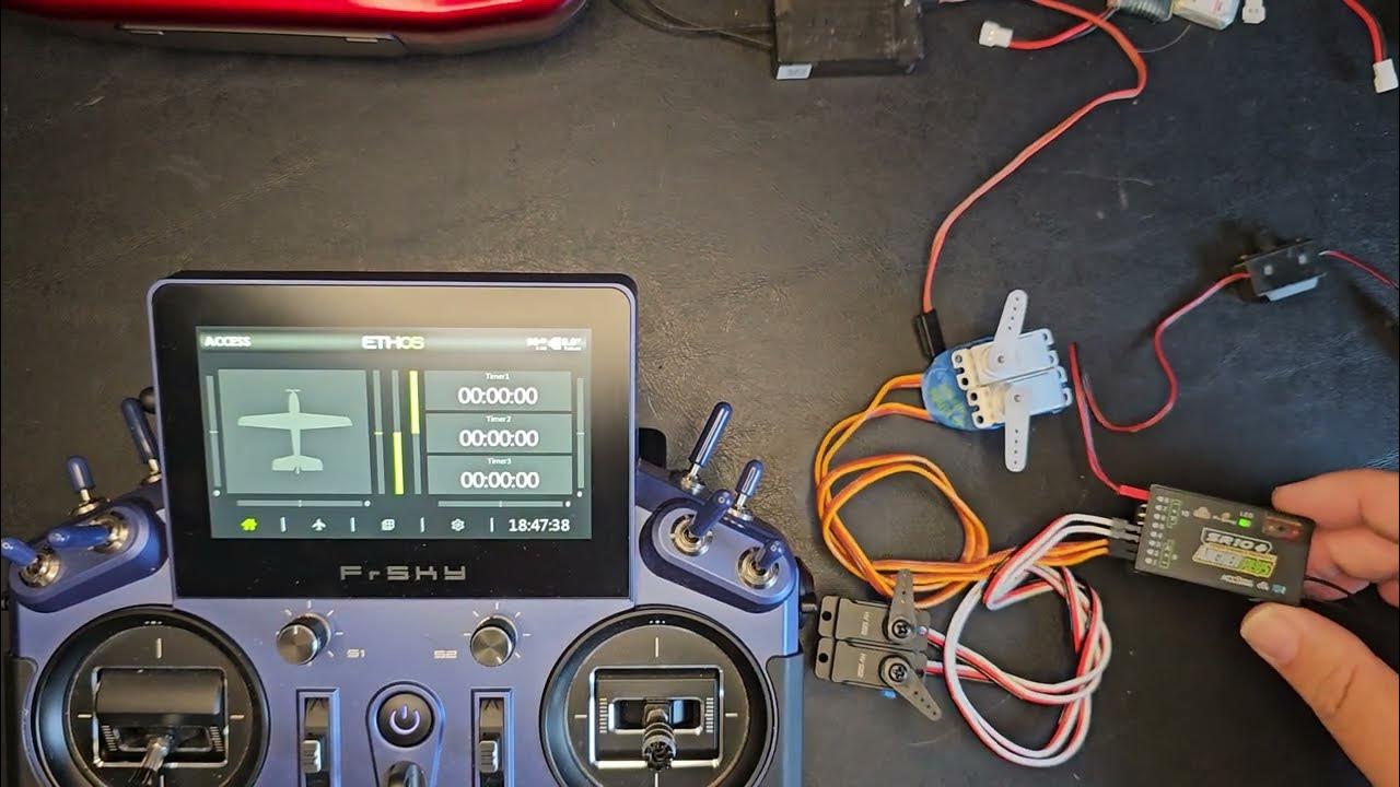 FrSky ETHOS Stabilized Receiver ARCHER Plus Self Check Fix No Servo Outputs SR8/10+/12+ TANDEM ...