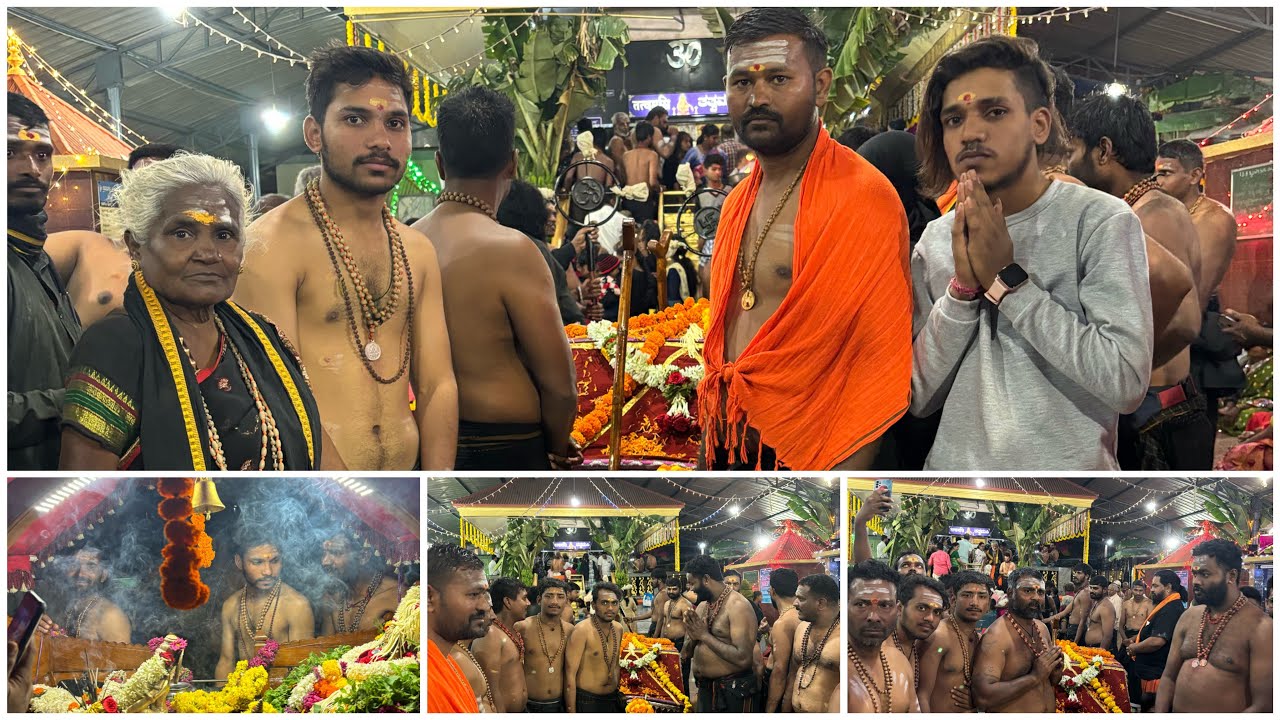 Shri Navadurg Ayyappa Swami Temple Belagavi, Karnataka Maha pooja with ...