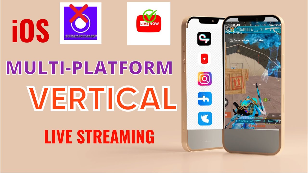How to vertical live stream in YouTube iPad /iphone #verticalvideo # ...