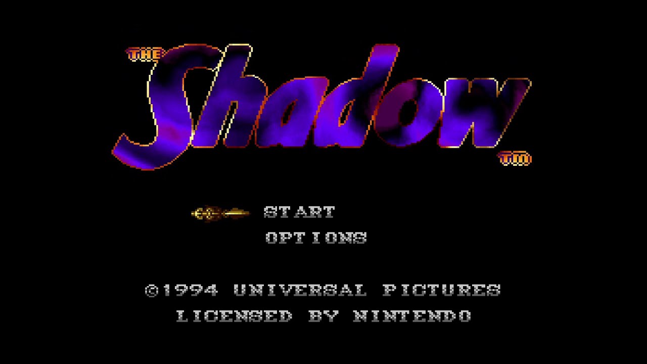 The Shadow (Unreleased Prototype). [SNES - Ocean Software]. (1994 ...