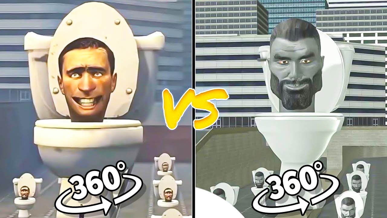 Skibidi Toilet VS Gigachad BATTLE | 360º VR - YouTube