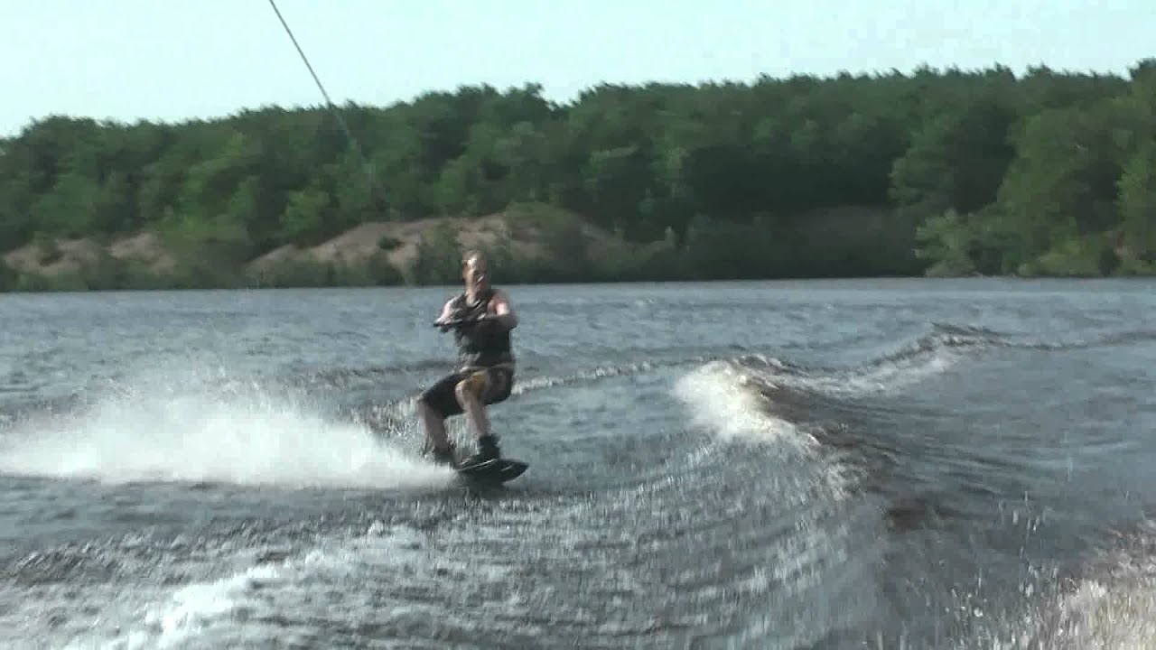 6 13 11 First Wakeboarding - YouTube