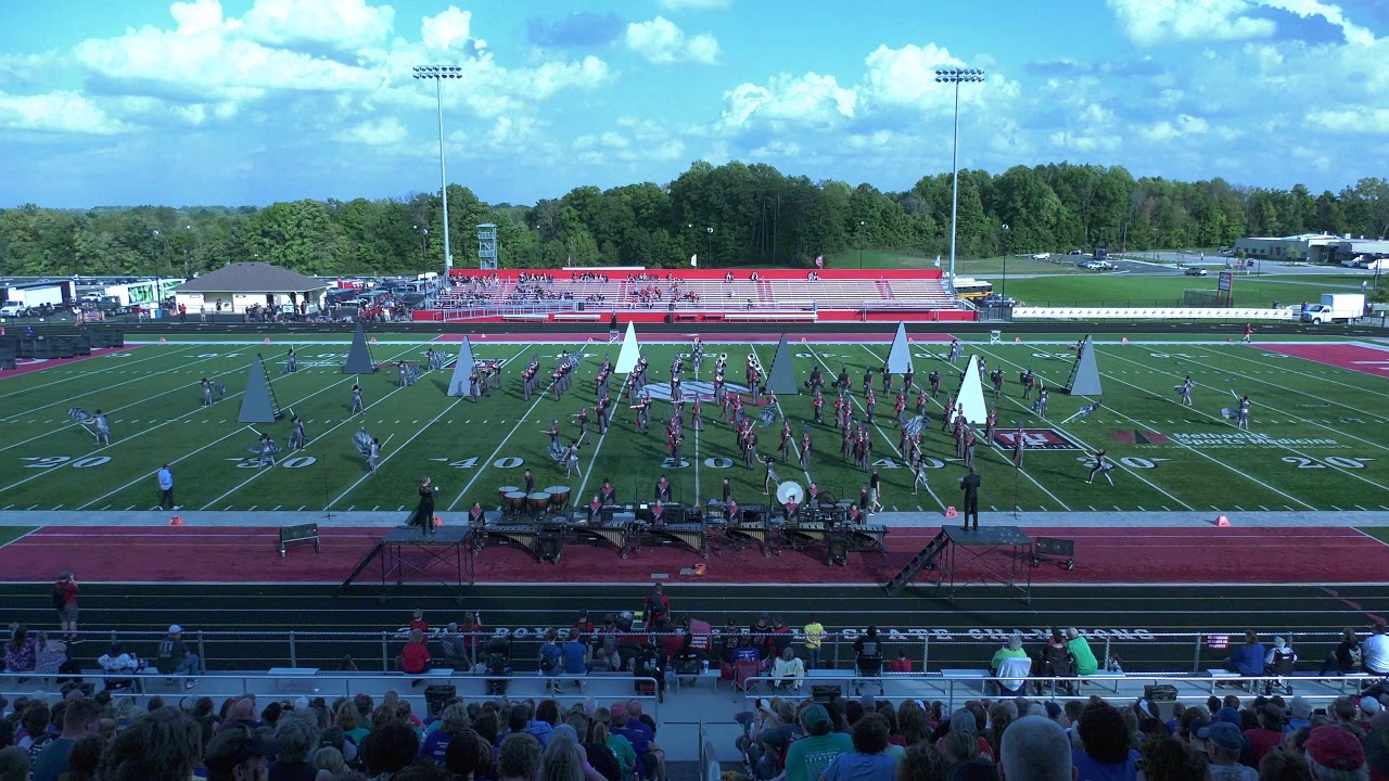 The Edgewood Marching Mustangs - 10\6/2018 - Center Grove-2 - YouTube