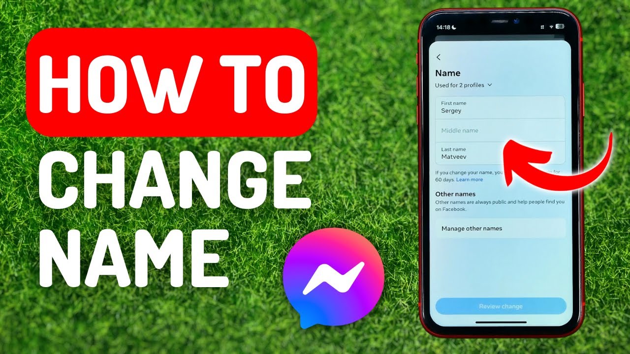 How to Change Name in Messenger - Full Guide - YouTube