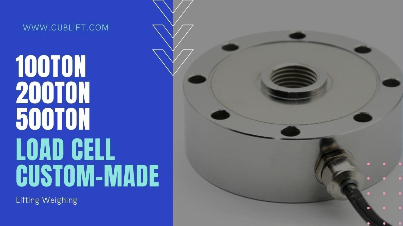 The latest 100 ton 200 ton 500 ton Pancake load cell manufacturer # ...