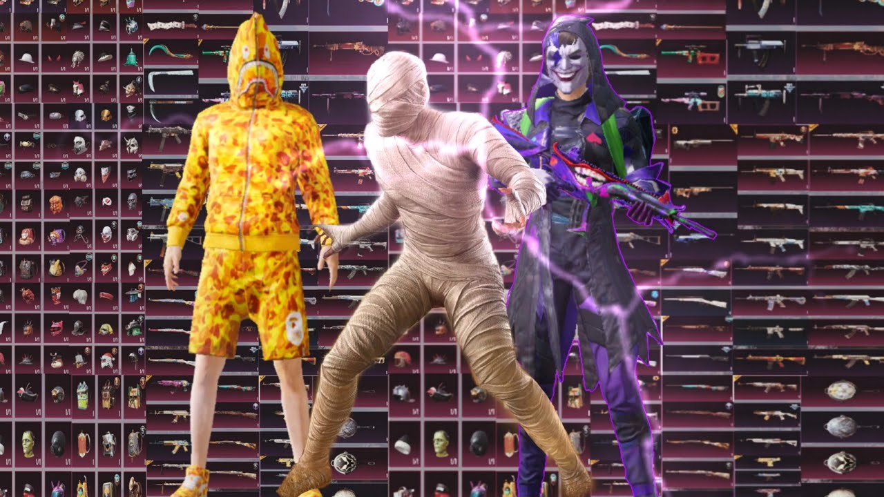 World's Best Pubg Mobile Inventory🤑🤑 |World no.1 | Pubg Account🔥 - YouTube