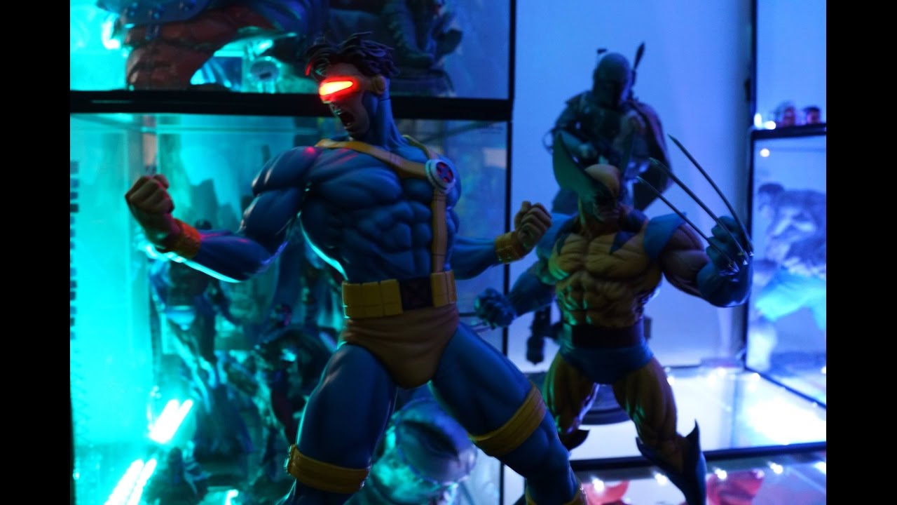 Cyclops 1/4 Marvel vs Capcom - YouTube