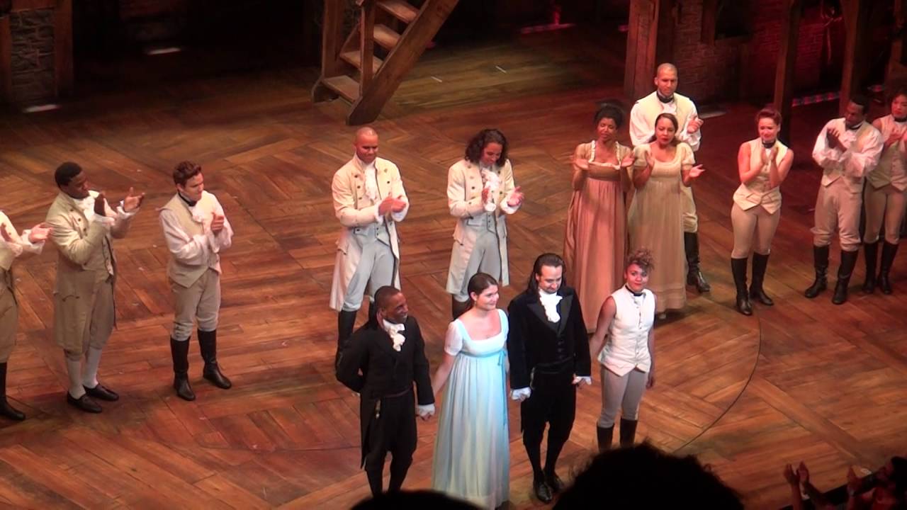 Hamilton July 9th HQ Curtain Call - YouTube