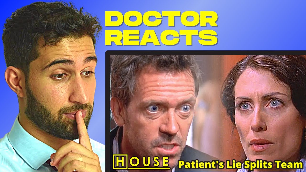 British Doctor Reacts to House MD Patient's Lie Splits Team S2E3 - YouTube