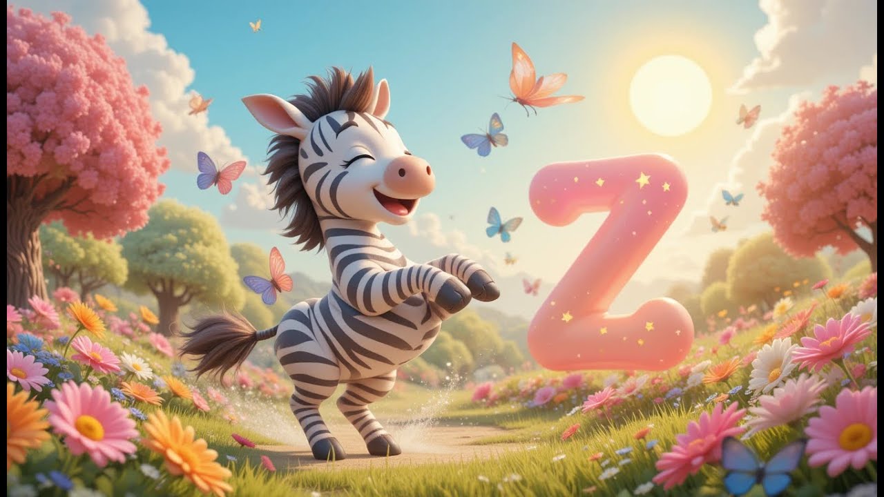 Z is for Zebra | ABC Phonics Song & Fun Learning for Kids - YouTube