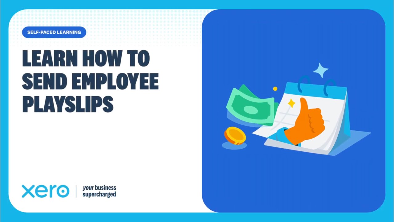 Send Payslips from Xero Payroll - Step by Step - YouTube