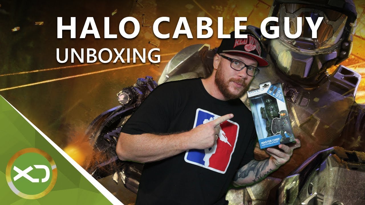 Halo Master Chief Cable Guy Unboxing - YouTube