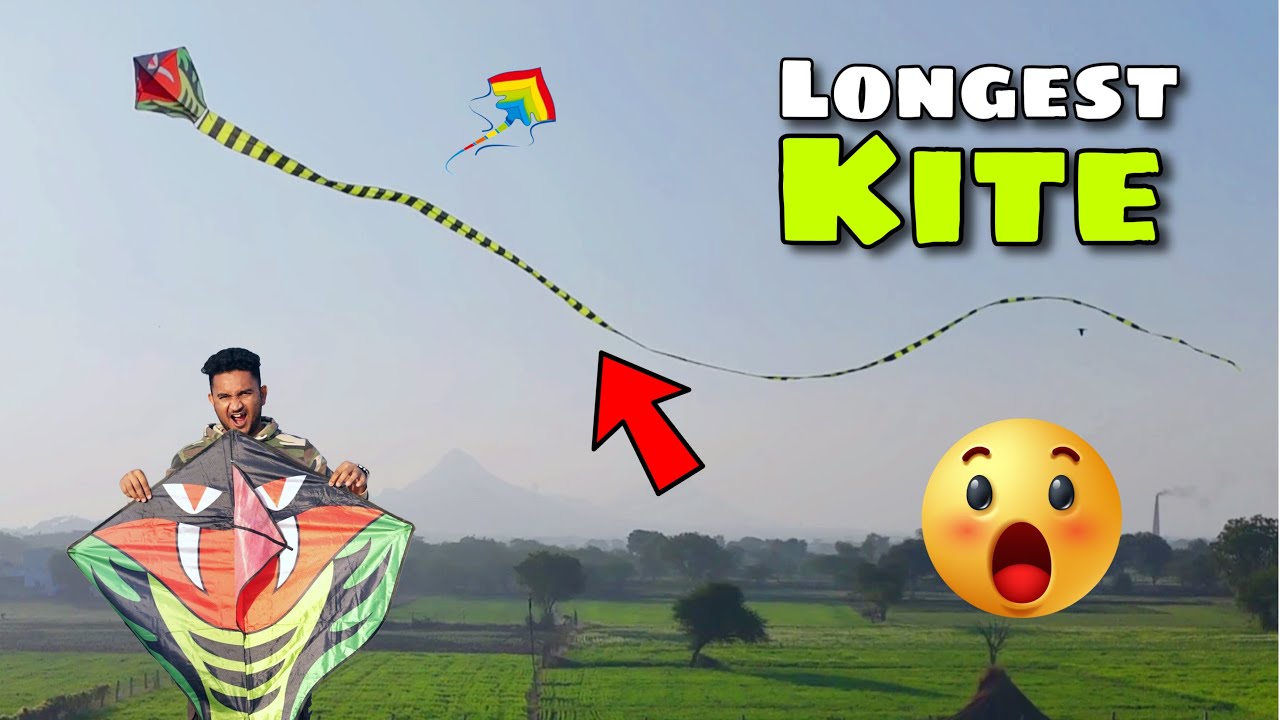 Snake Kite🪁 with Longest Tail | लंबी पूछ वाला पतंग | Makar Sankranti ...