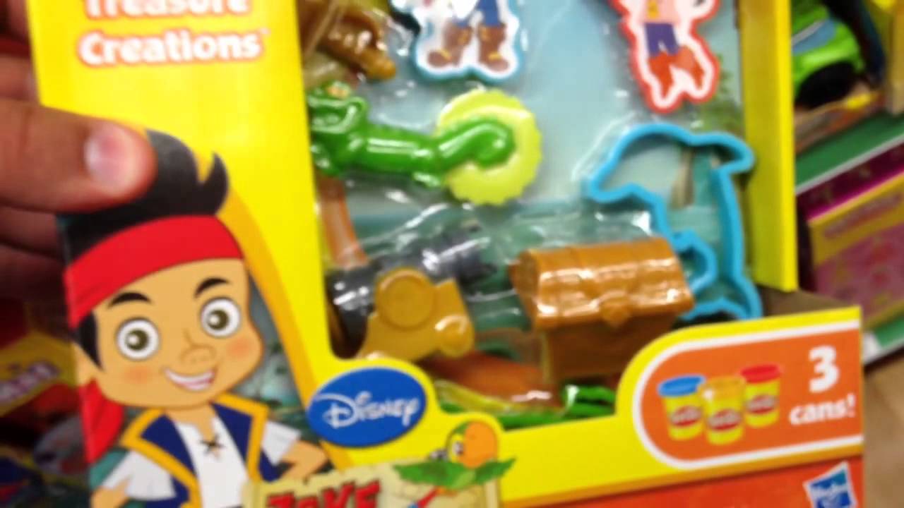 PLAY-DOH TREASURE CREATIONS [Jake and the Never Land Pirates] PRODUCT ...