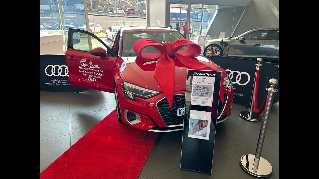 Audi Sandton surprised me with the new 2023 Audi A3 Sportsback 35 TFSI ...