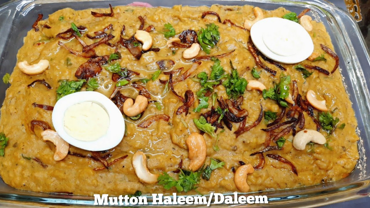 How to make Mutton Haleem Recipe /Mutton Haleem Recipe / Daleem Recipe ...