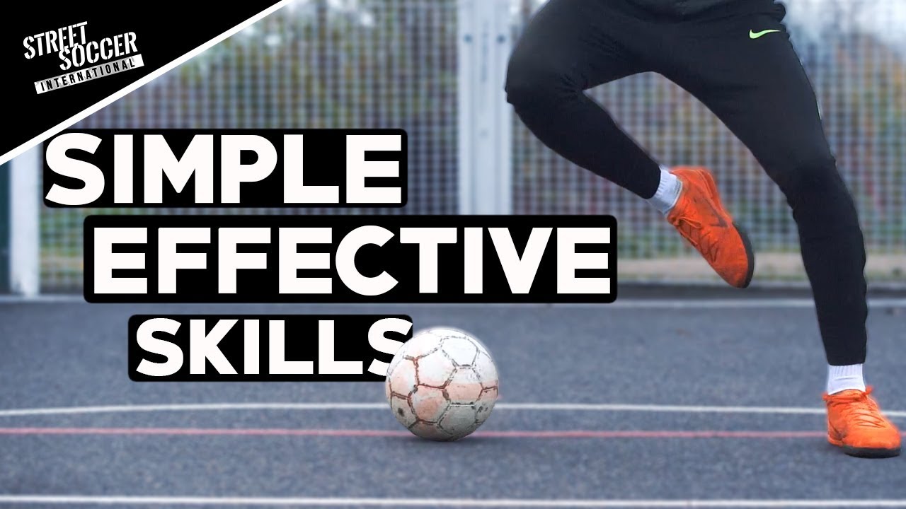 3 SIMPLE EFFECTIVE FOOTBALL SKILLS | Learn Football Soccer Skills - YouTube