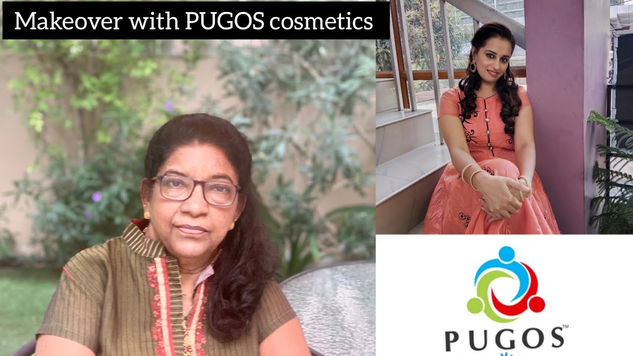 makeover with PUGOS cosmetics | party makeup |💄 - YouTube