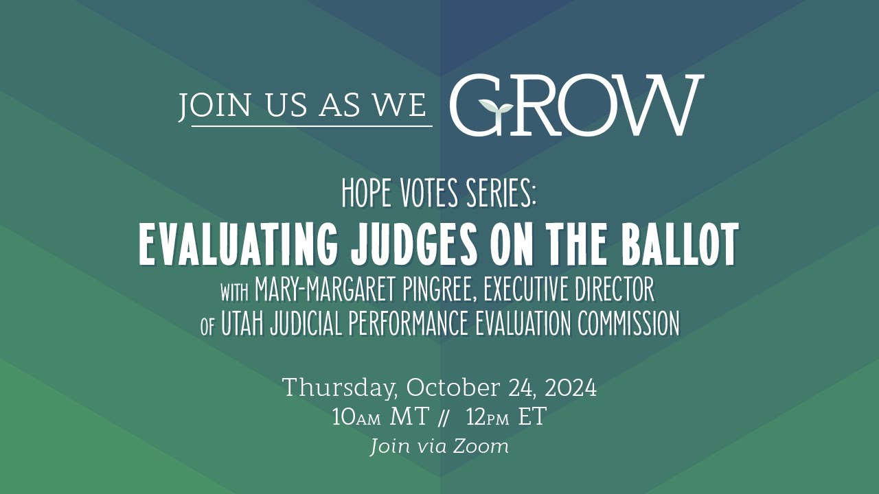 GROW: Evaluating Judges on the Ballot - YouTube